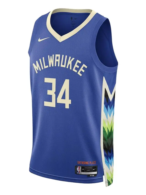 Nike Dri-fit Nba Milwaukee Bucks Giannis Antetokounmpo Swingman Jersey - None