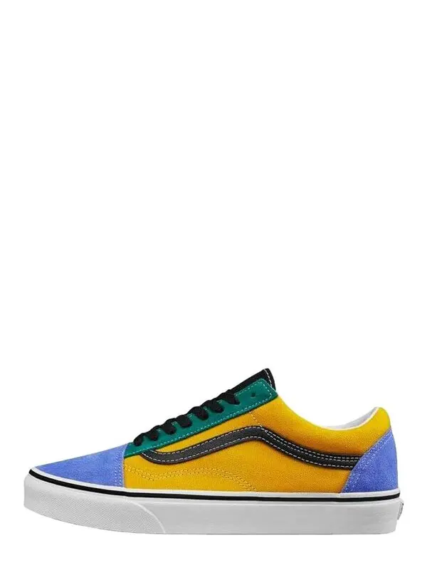 VANS Old Skool "mix & Match" Low Top Sneakers - Yellow/green/black