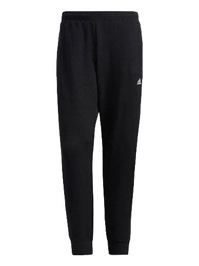Adidas Wj Pnt Pnt Swt Series Casual Sports Bundle Feet Long Pants - Black
