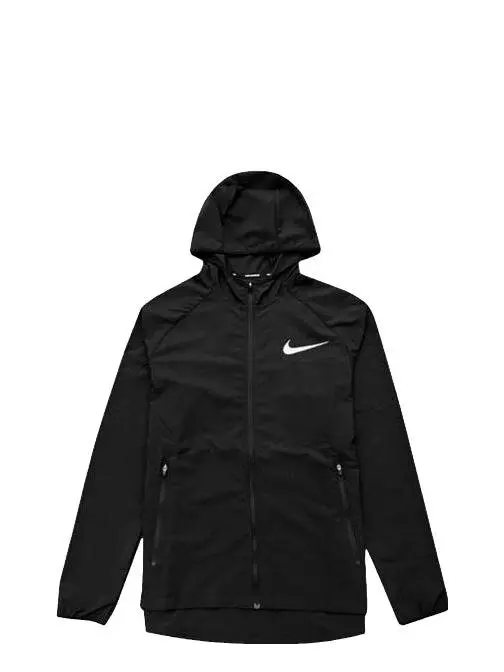 Nike Essential Hooded Windbreaker Jacket - Black