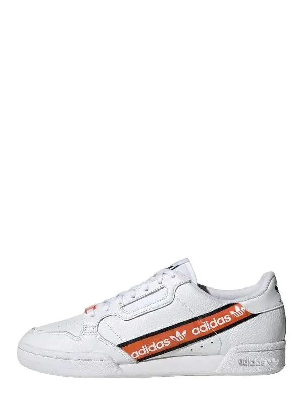Adidas Continental 80 "wordmark Side Stripe" Sneakers - White