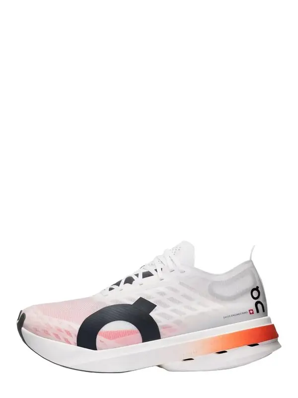 On Cloudboom Strike Performance Running Shoes - White/black/orange