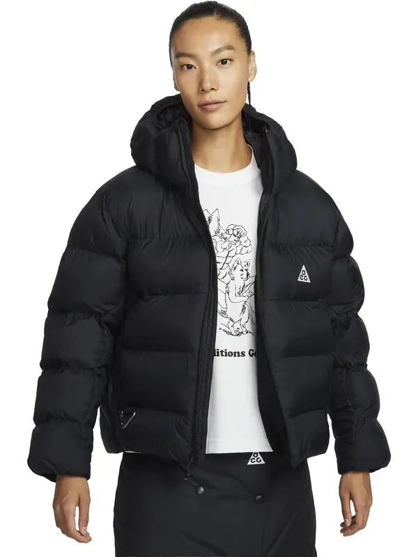 Nike Lunar Lake Primaloft Therma-fit Adv Hooded Jacket - Black/black/black