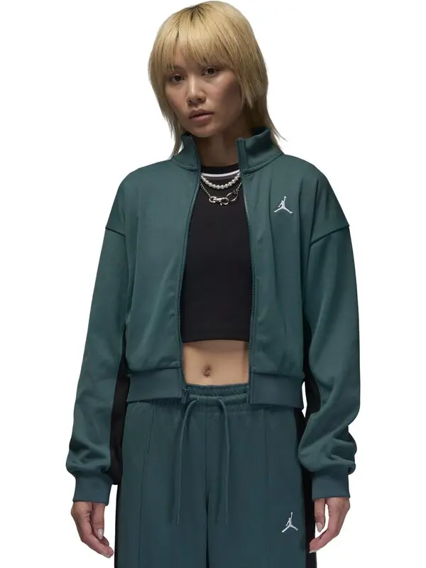 JORDAN Knit Jacket - Dark Green