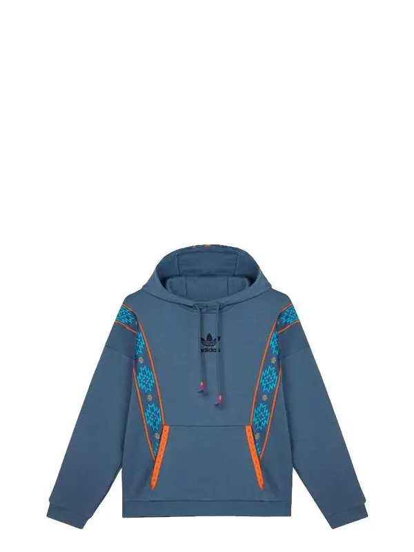 Adidas Originals Fp Print Sports Pullover - Blue
