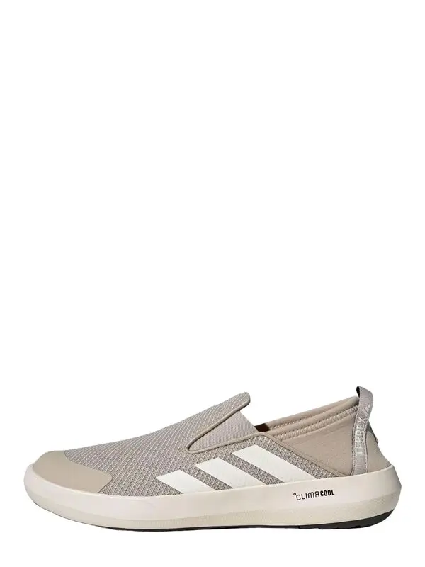 Adidas Boat Slip-on Climacool Shoes - Chalk White/semi Impact Orange