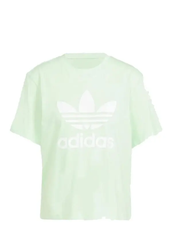 Adidas Adicolor Trefoil Boxy T-shirt - Green