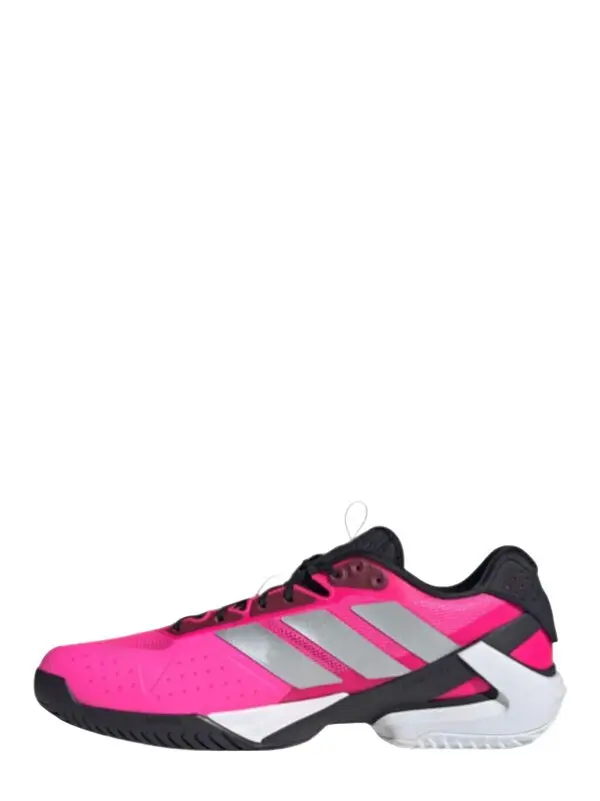 Adidas Adizero Ubersonic 5 Athletic Sneakers - Lucid Pink/silver Metallic/core Black