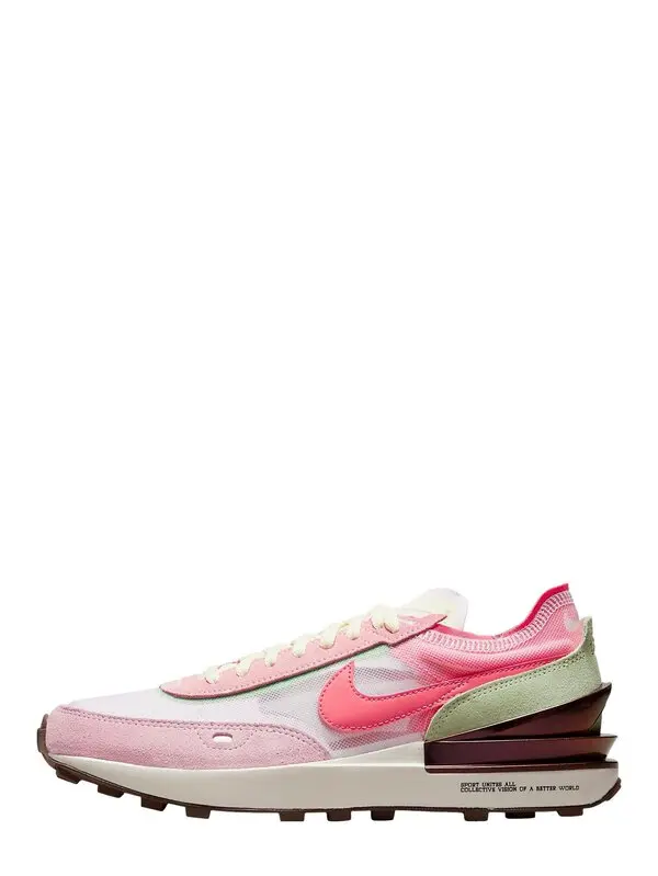 Nike Waffle One 'rawdacious - Pink/green/brown