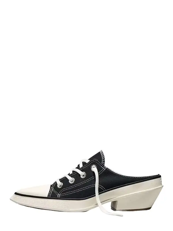 CONVERSE Chuck 70 De Luxe Pointed Mule Heel Platform - Black