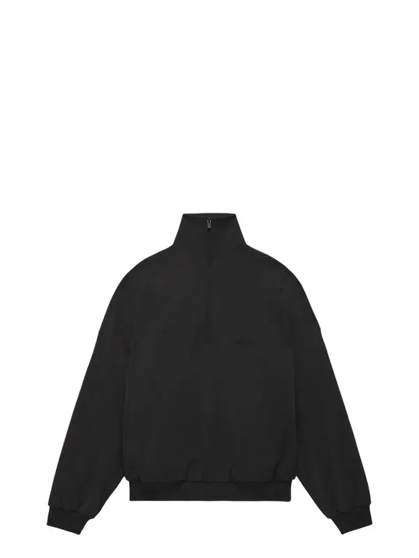 Adidas Fear Of God Athletics 1/2-zip Track Top Asia Sizing - Black