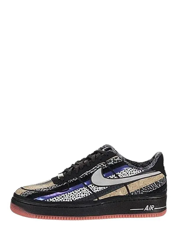 Nike Force 1 Low Cmft "crescent City" Sneakers - Black/atomic Red