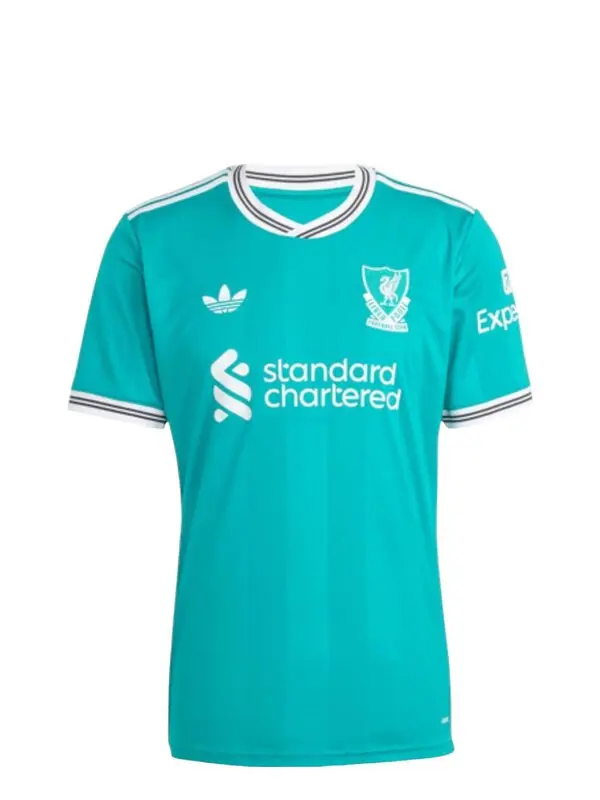 Adidas Liverpool Fc 25/26 Third Jersey - Sea Green/teal