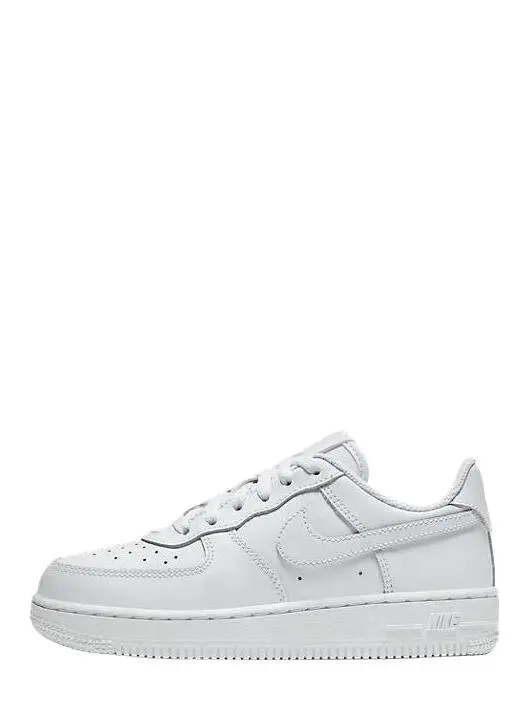 Nike Force 1 "low Top" Lace Up Sneakers - White