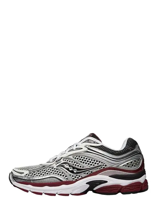 Saucony Progrid Omni Og Athletic Sneakers - White/silver/red