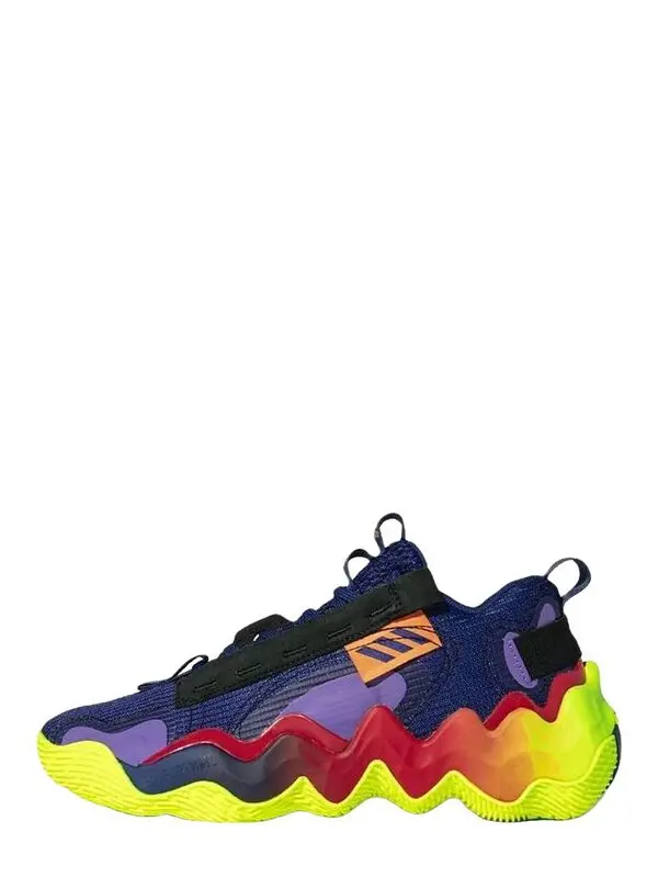 Adidas Exhibit B Basketball Sneakers - Purple/black/red