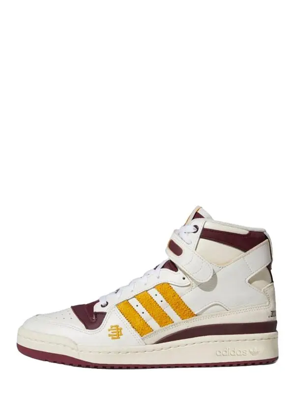 Adidas X Eric Emanuel X Midnight Madness Forum 84 High 'arizona State Sun Devils - White/yellow/red