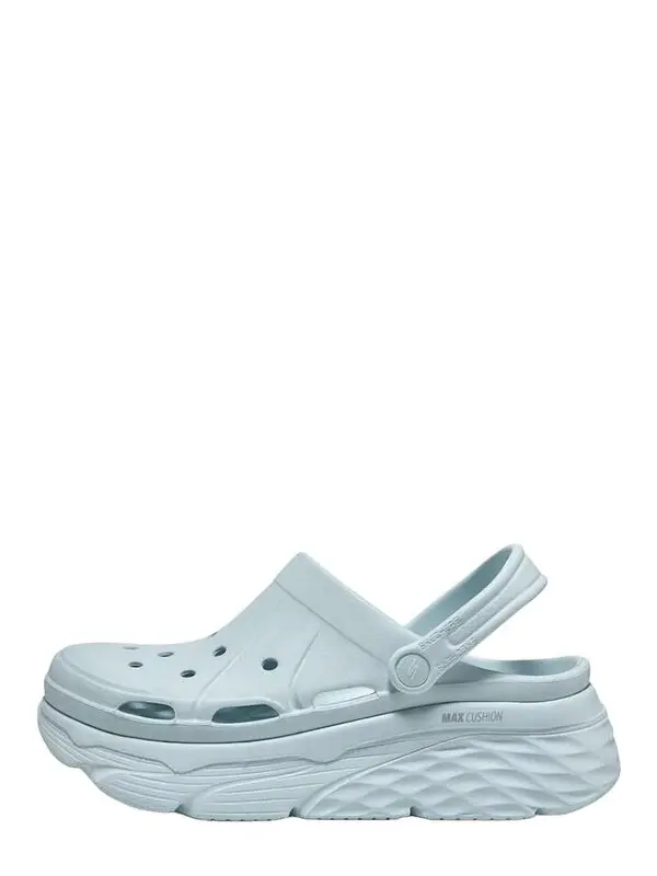 Sketchers Max Cushioning Sandals - Blue