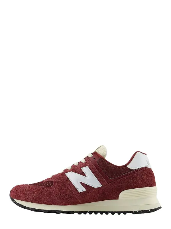 NEW BALANCE 574 Sneakers - Classic Crimson/white/angora