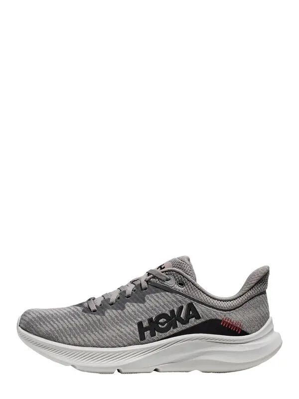 Hoka One One Solimar Athletic Sneakers - Limestone/black