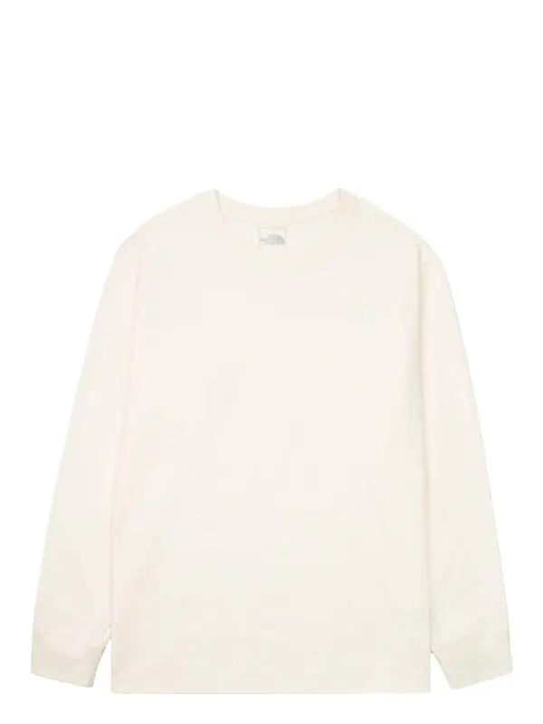 The North Face Cotton Long Sleeved Top - Off White