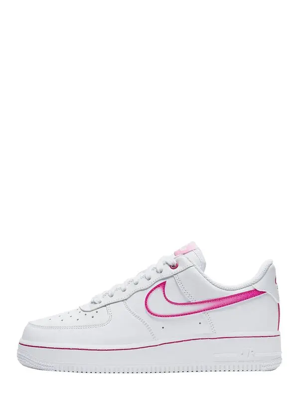 Nike Force 1 Low Sneakers - White/pink