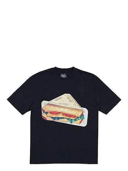 PALACE Plow T-shirt Triangle Pattern Short Sleeve - Black