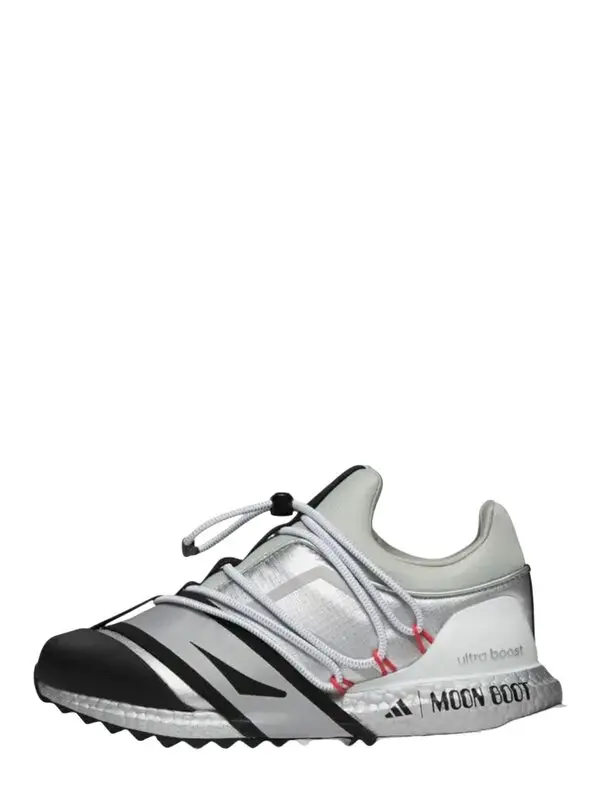 Adidas X Moon Boot Ultra Boost 1.0 Sneakers - Silver Metallic/core Black/semi Lucid Red