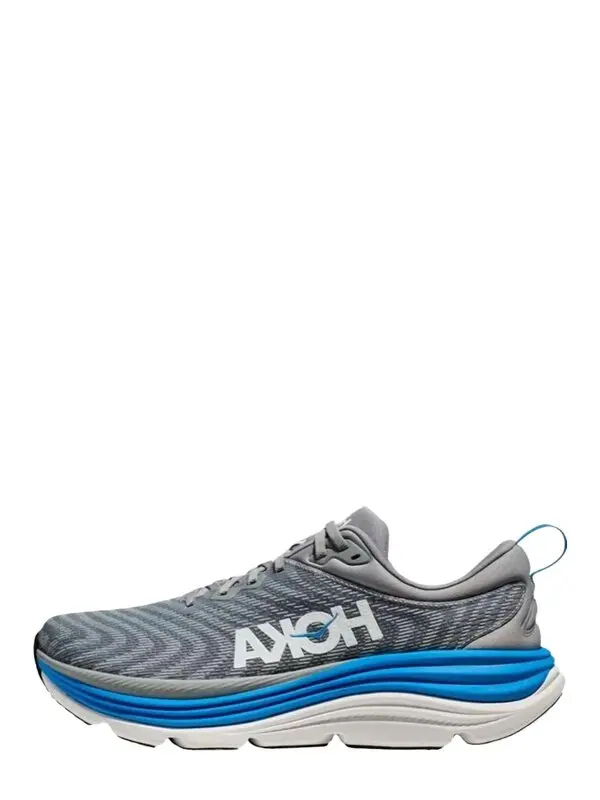 Hoka One One Gaviota 5 Athletic Sneakers - Grey/blue