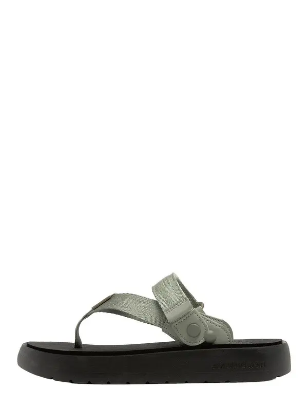 NEW BALANCE N-flip Sandals - Olive Green/black