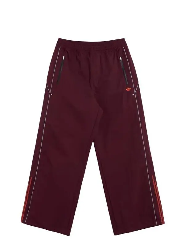 Adidas Los Angeles Venice Wind Pants Relaxed Pants - Burgundy