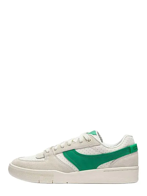 LI-NING Glory 92s Lace-up Sneakers - White/green