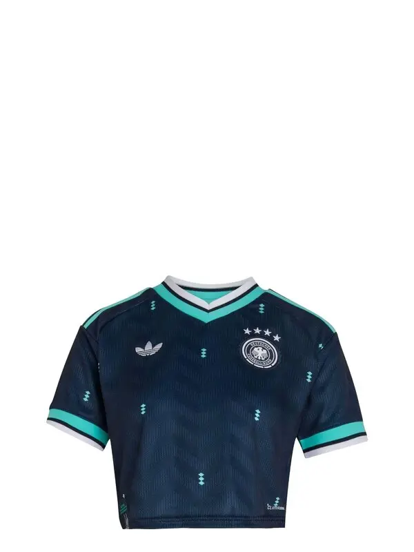 Adidas Germany 26 Away Cropped Jersey - Collegiate Navy