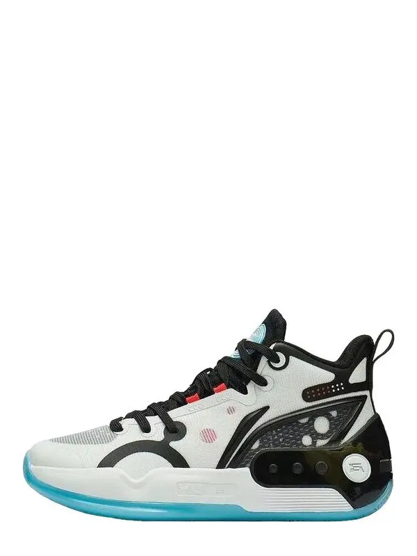 LI-NING Yushuai 16 Mid Top Sneakers - White/black/blue