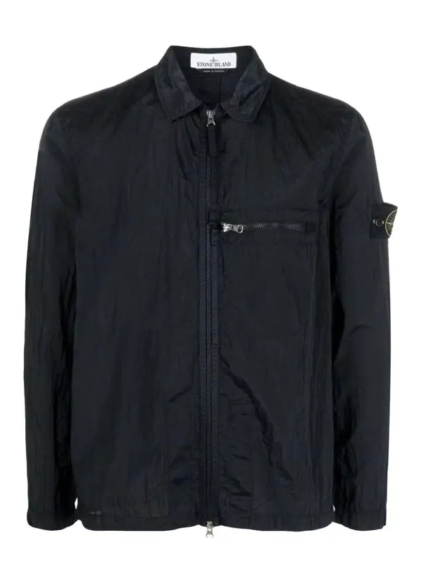 Stone Island Stone Islandnylon Metal Shirt Jacket - Black