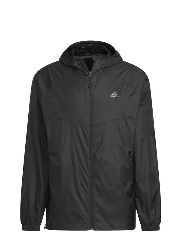 Adidas Lw Upf Windbreaker Jacket - Black