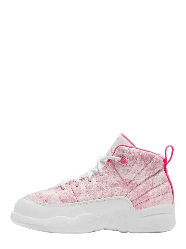 JORDAN 12 Retro 'arctic Pink' Sneakers - Pink/white
