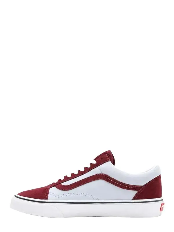 VANS Suede Old Skool Sneakers - Grey/red