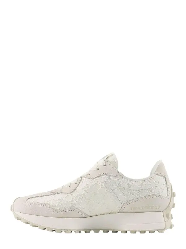 NEW BALANCE 327 Lace Up Sneakers - Sea Salt