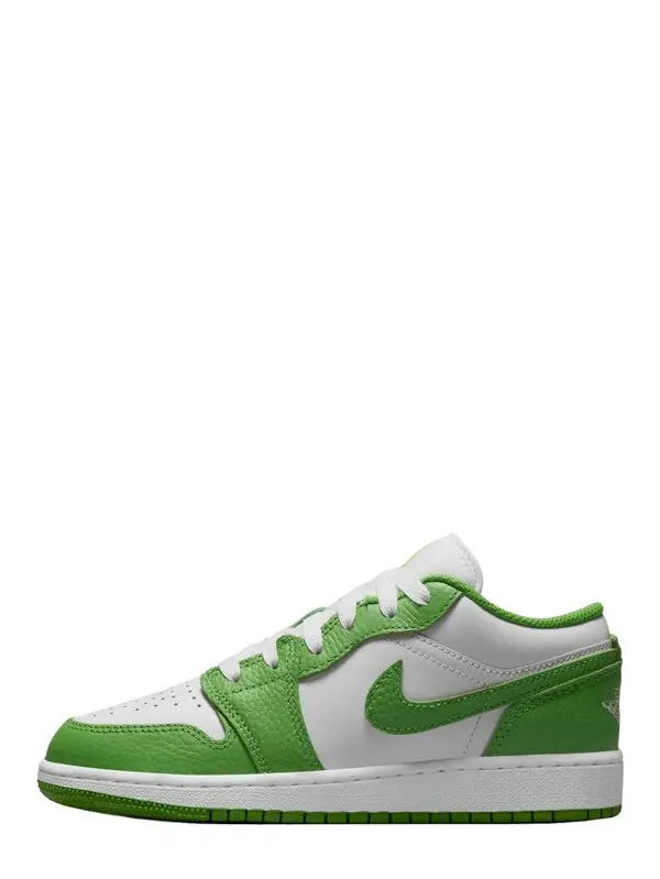 JORDAN 1 Low "chlorophyll" Sneakers - White/chlorophyll/lightning