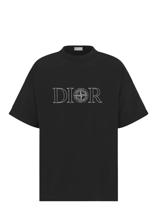 Dior X Stone Island T-shirt - Black