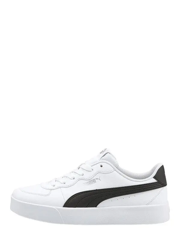 PUMA Skye Clean Low Top Sneakers - White/black