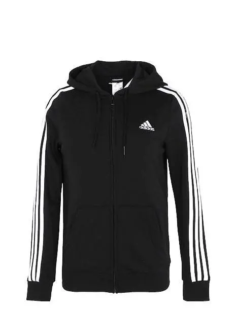 Adidas Sporty Stripes Hooded Jacket - Default Color
