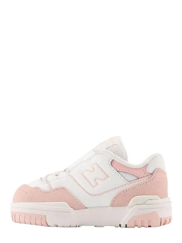 NEW BALANCE 550 Bungee Lace Sneakers - White/pink Haze