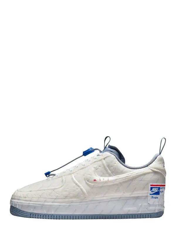 Nike X Usps Air Force 1 Low Experimental "postal Ghost" Sneakers - White/ghost/shen Slate