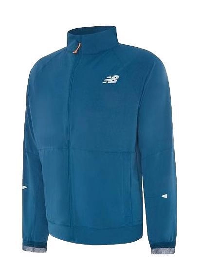 NEW BALANCE Fleece Classic Sport Jacket - Blue/white