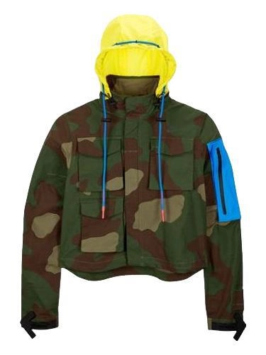 Nike X Off-white Camouflage Hooded Jacket - Green