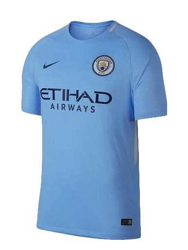 Nike Manchester City Home Stadium Football Jersey - Blue