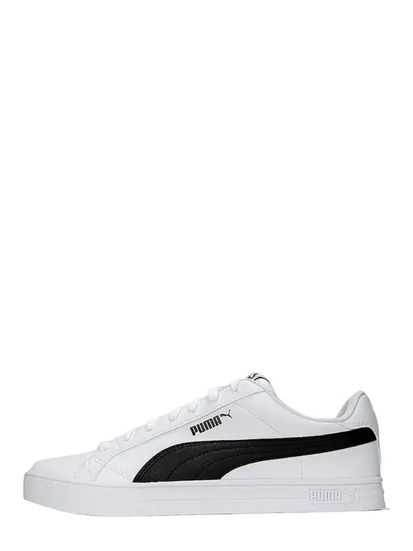PUMA Smash Vulc V3 Lo 'white Black - White/black