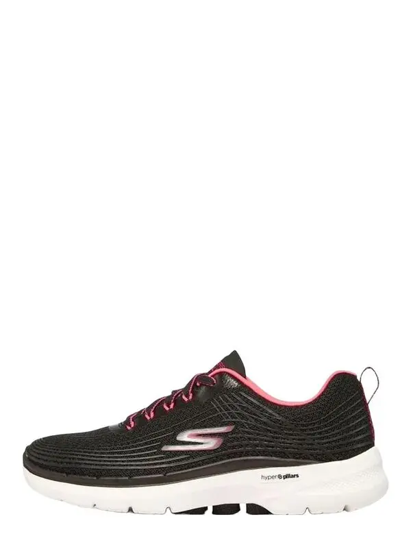 Sketchers Go Walk Sneakers - Black/hot Pink